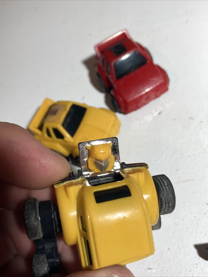Vintage G1 Transformers Autobots Minibots Huffer Bumblebee Gears Brawn ...
