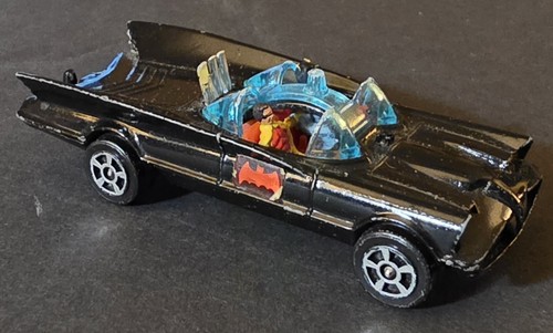 Corgi Juniors Batmobile w Batman & Robin Figures UK Diecast Loose | eBay