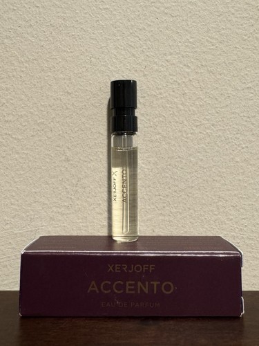Xerjoff Accento Eau De Parfum Sample Perfume Spray 2ml / 0.06 fl oz New ...