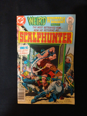 Weird Western Tales #39 Scalphunter (DC Comics March-April 1977) | eBay