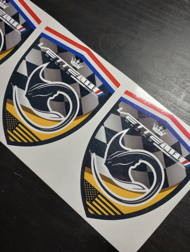 fit Chevrolet Corvette zr1 z06 racing side decal sticker c8 c7 c6 c5 ...