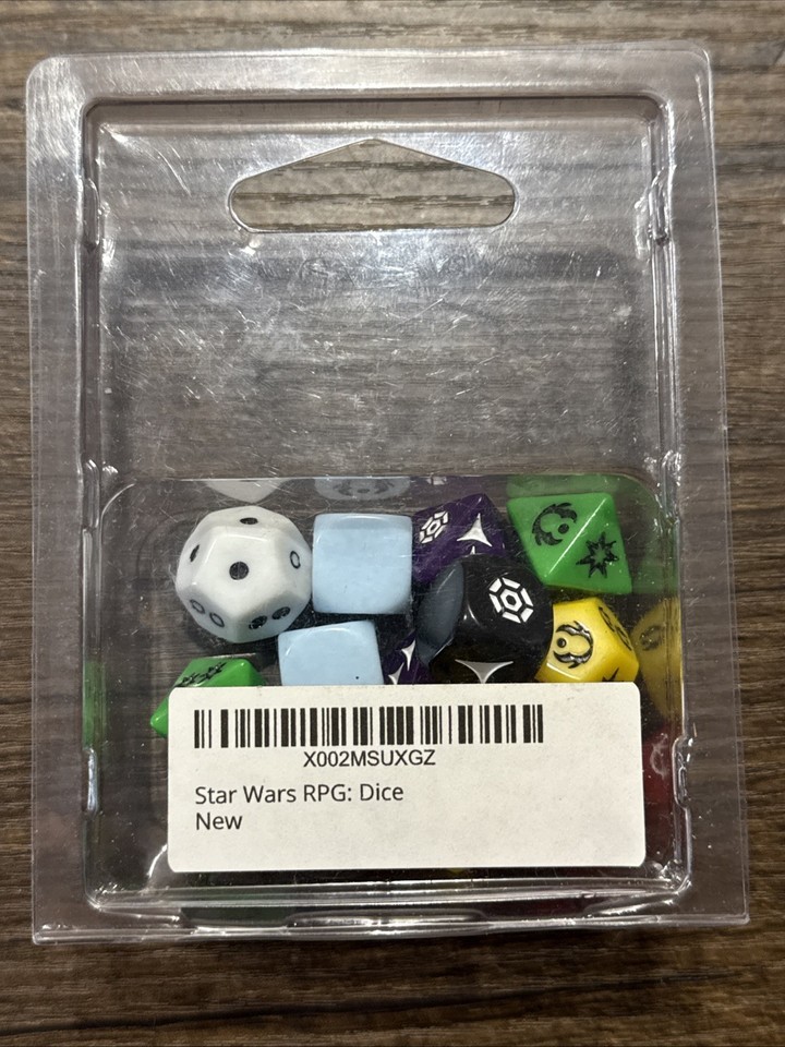 Star Wars 14 Dice Pack Set Roleplay Roleplaying Game Fantasy Flight RPG ...