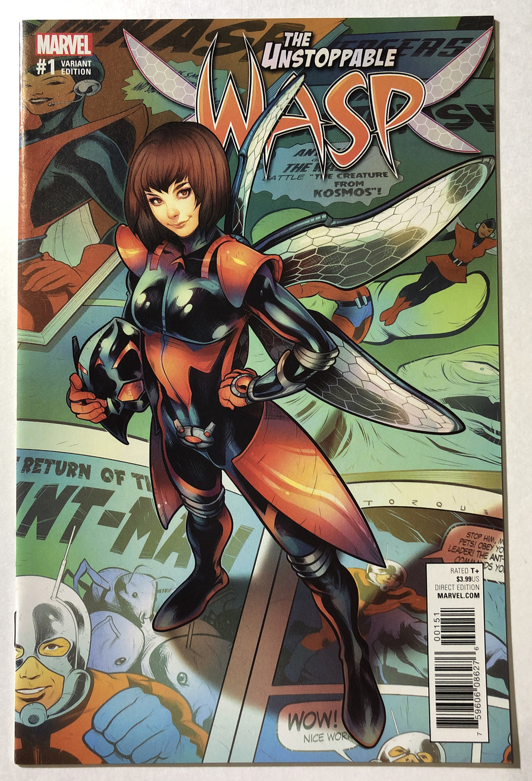 UNSTOPPABLE WASP #1 - 2017 - ELIZABETH TORQUE 1:25 VARIANT - Marvel ...