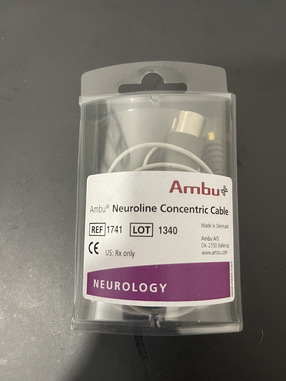 Ambu Neuroline Concentric EMG Electrode Cable – 1741 - - for sale ...