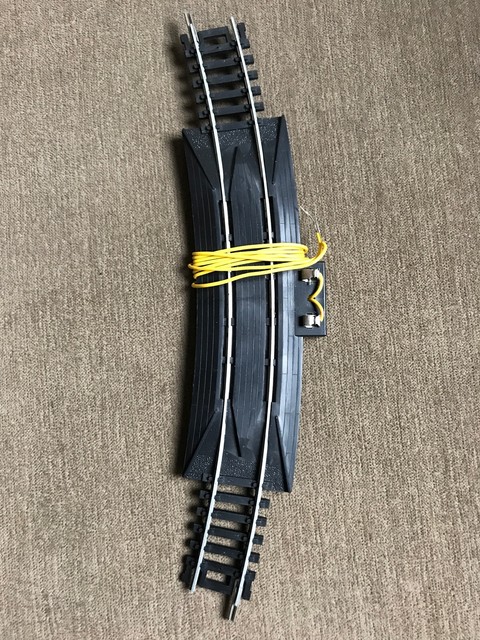 TYCO 25671 HO Scale Code 100 18" Curve Terminal Rerailer Brass Track 3 ...