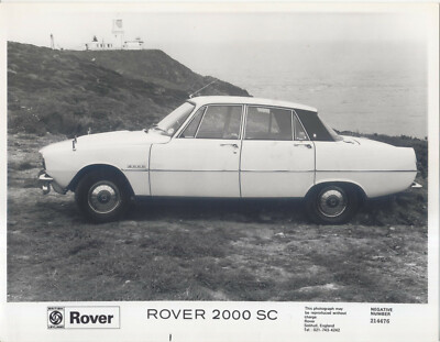 Rover 2000 SC original b/w Press Photograph Pub 214476 | eBay
