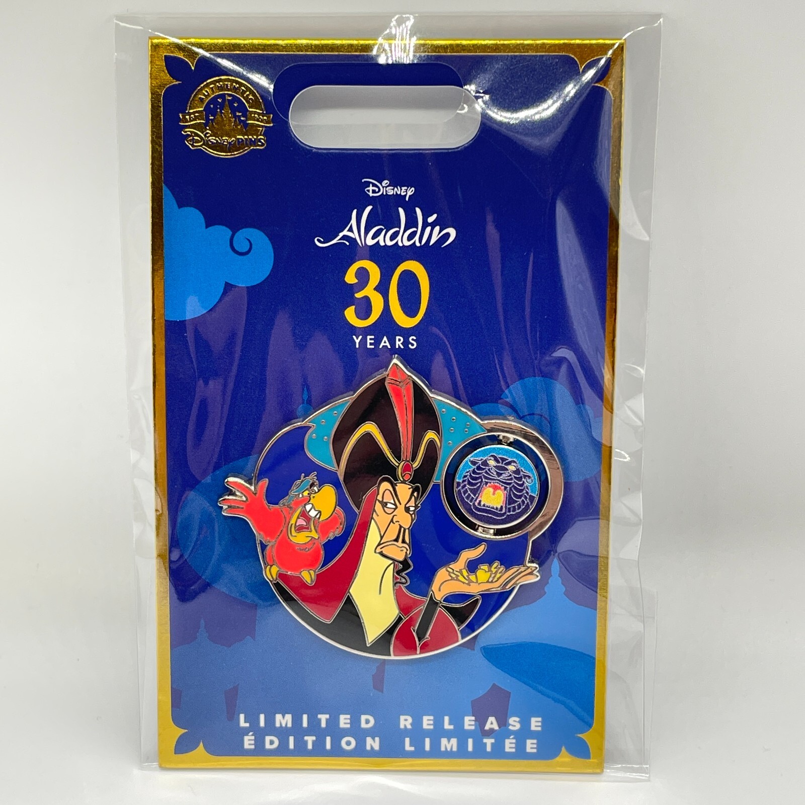 Disney Store JAPAN Pin 2022 Aladdin 30th Jafar Iago Villains FREE SHIP ...