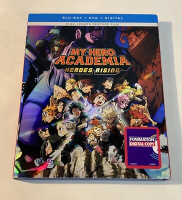 My Hero Academia: Heroes Rising (Mha) (Blu-ray) Anime Movie, Mint ...