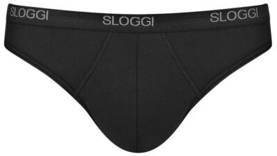 Sloggi Basic Mini Brief For Men Black White Grey Navy | eBay UK