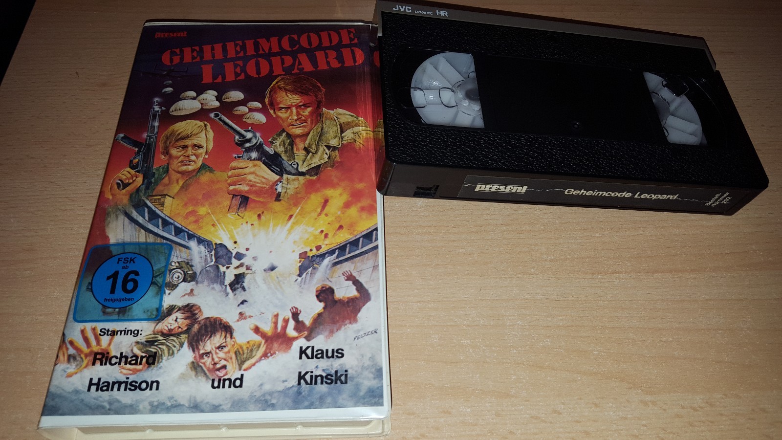 Geheimcode Leopard (I Leopardi di Churchill) - Klaus Kinski - VHS Video | eBay