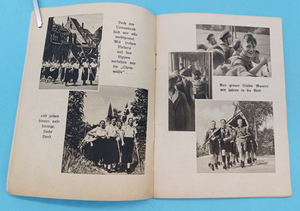 Sehr selten original Heft DJH "Schafft uns Jugendherbergen" BDM HJ ...