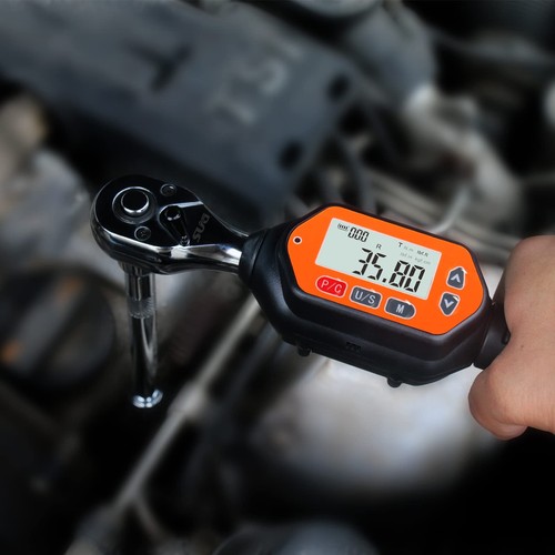 4th Gen Mini Digital Torque Wrench - 3/8-inch Drive with Buzzer & LED ...