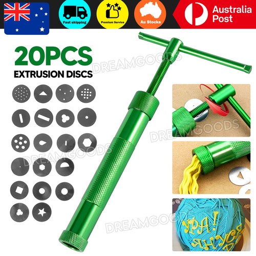 Clay Extruder Fondant Polymer Craft Gun Cake Cookie Pastry Slime Toy W ...