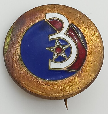 WWII USAAF US Army 3rd Air Force DUI Pin | eBay