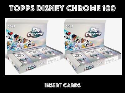 TOPPS DISNEY CHROME 100 INSERT CARDS | eBay UK