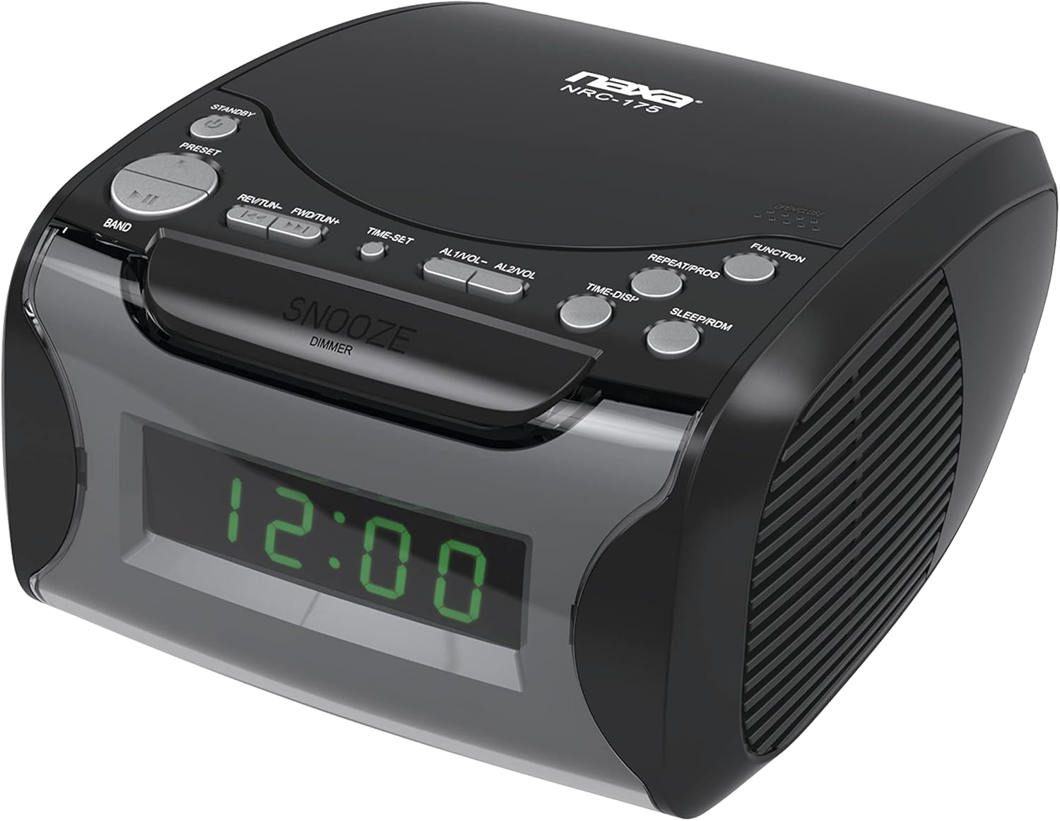 Digital Alarm Clock Radio with CD Player and USB Charge Port | eBay