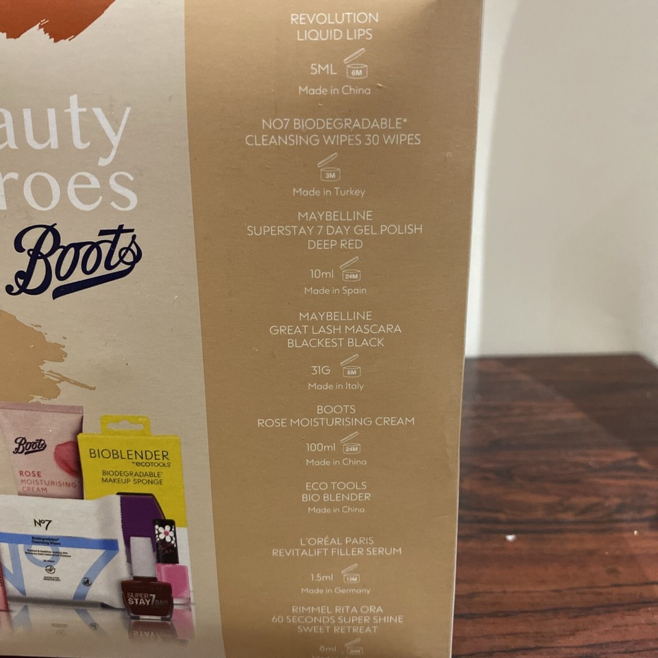 BOOTS Our Beauty Heroes Cosmetics Gift Set Worth Over £30 | eBay UK