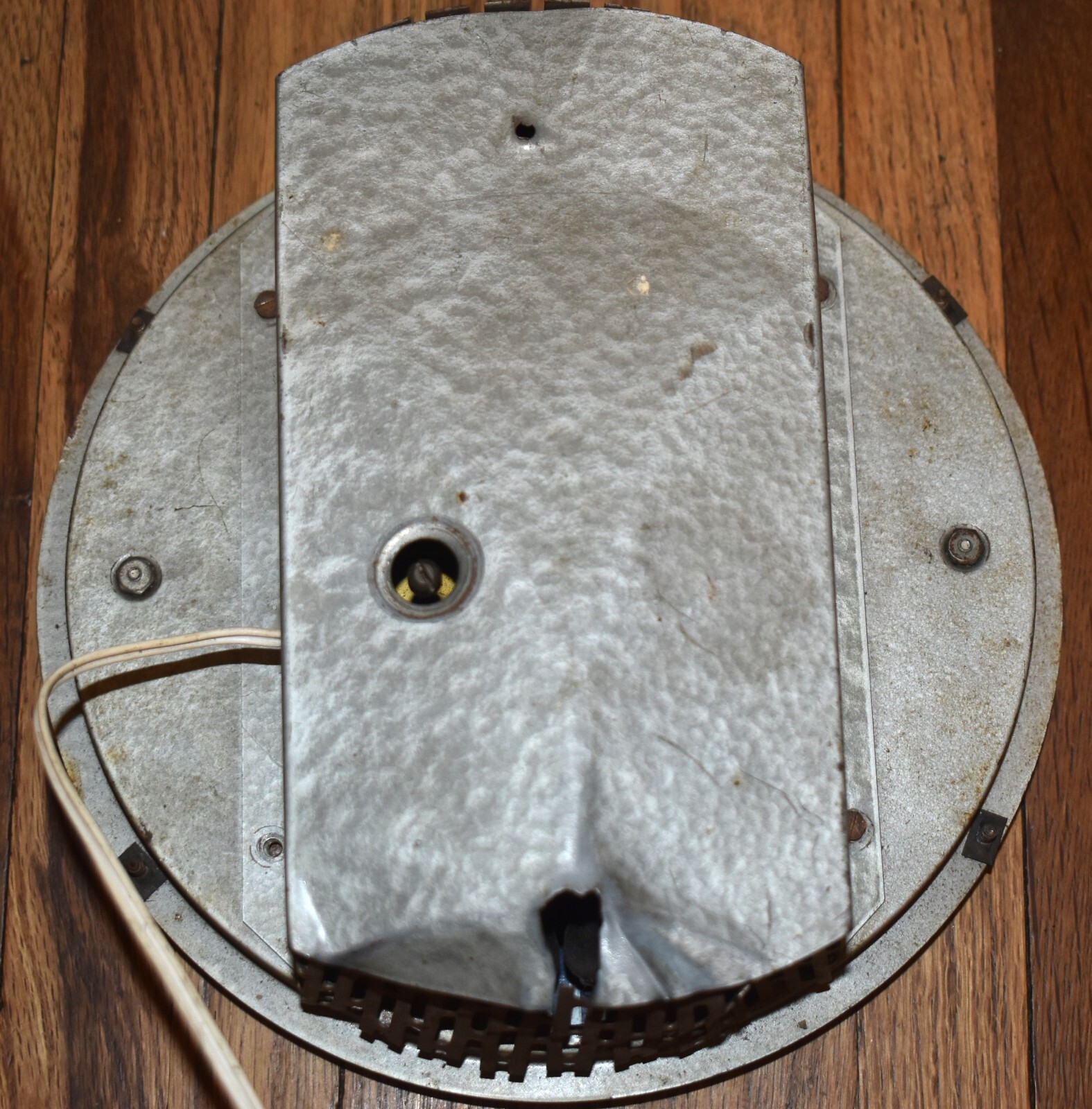 Vintage 9" Original Mid Century Neon Spinner Electric Wall Clock | eBay