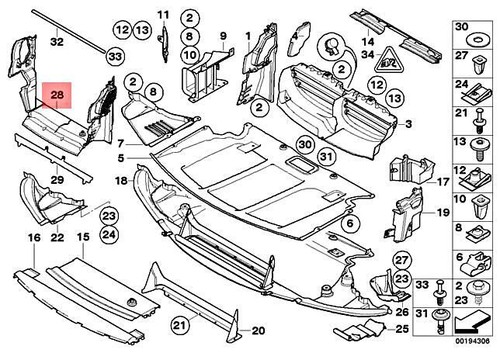 Genuine BMW E60 E61 520d 520i 520Li 523i 523Li Air Duct U-Shape ...