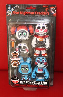 FUNKO SNAP & SWAP! - FIVE NIGHTS AT FREDDY'S - TOY BONNIE & BABY - NEW ...