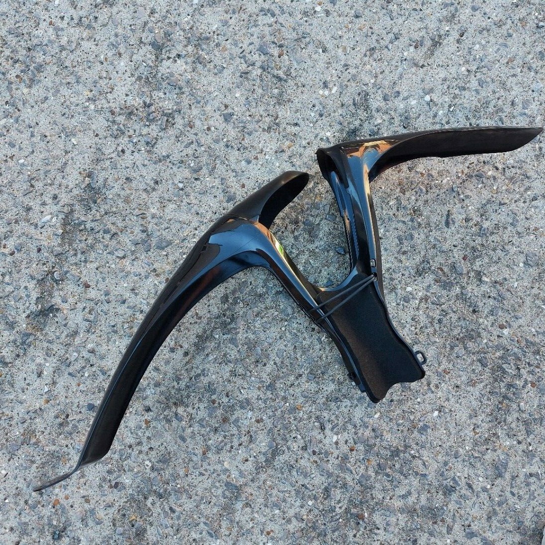 Crud XL Mudguard FRONT _ Fender Mud Guard MTB Mountain Bike Enduro Race ...