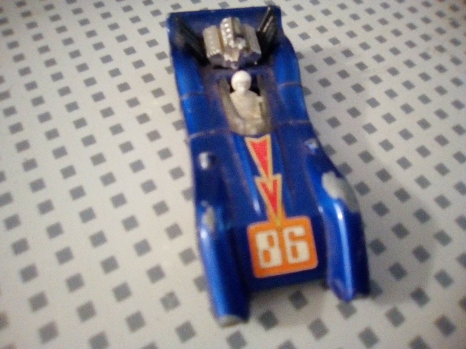 Collectable Matchbox Super fast No61 Blue Shark Race car 1971 Made in ...