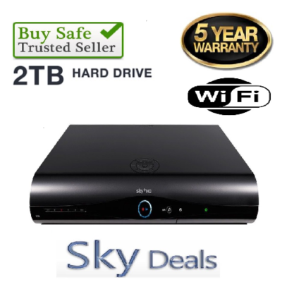 Sky+ HD Box Amstrad WIFI DRX895W 2TB PVR6 - LATEST VERSION 3D READY ...