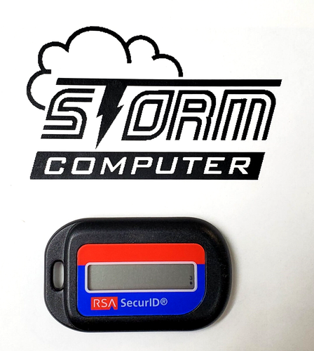 Vintage RSA SecurID Security Token SD600-6-60-54 END DATE: 2009 Lot of ...