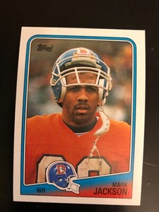 1988 Topps #26 Broncos Mark Jackson Football Card | eBay