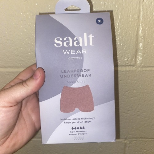 Saalt Wear Cotton Leakproof Underwear Sleep Shorts Size Xl | eBay