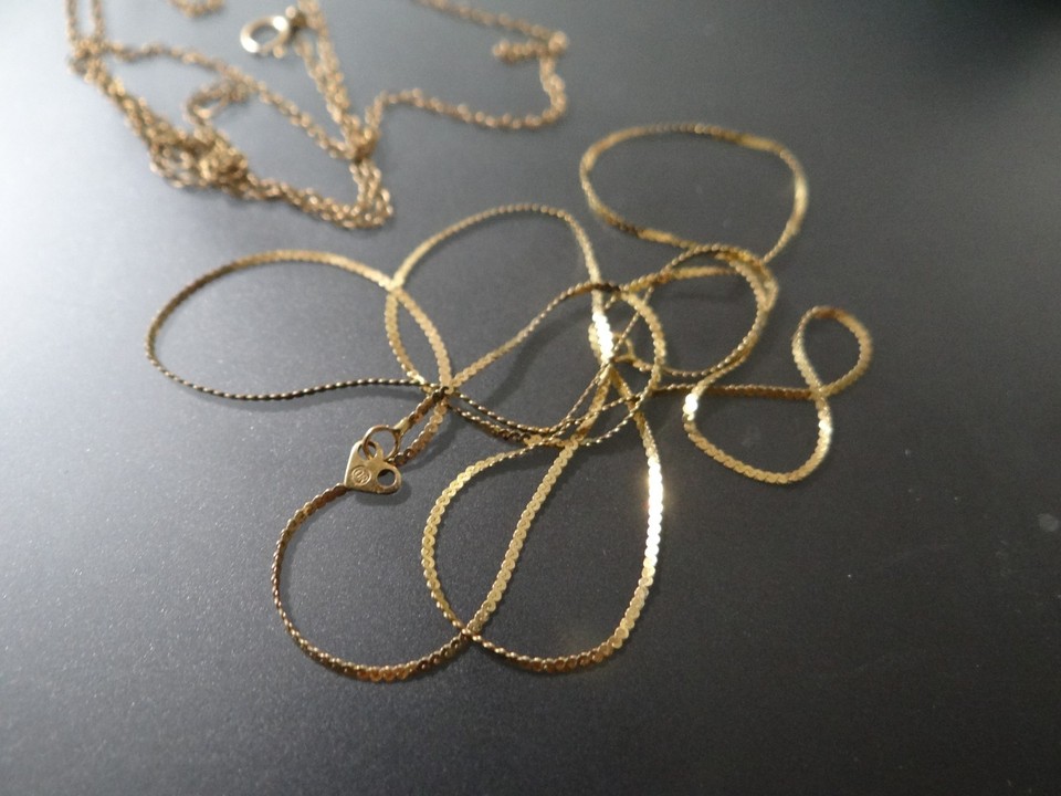 broken necklace 14k chain 1.6g for Scrap or Gold Recovery | eBay