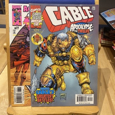 Cable 75 & 77 Marvel X-Men 75 Art By Rob Liefeld 2000 | eBay UK