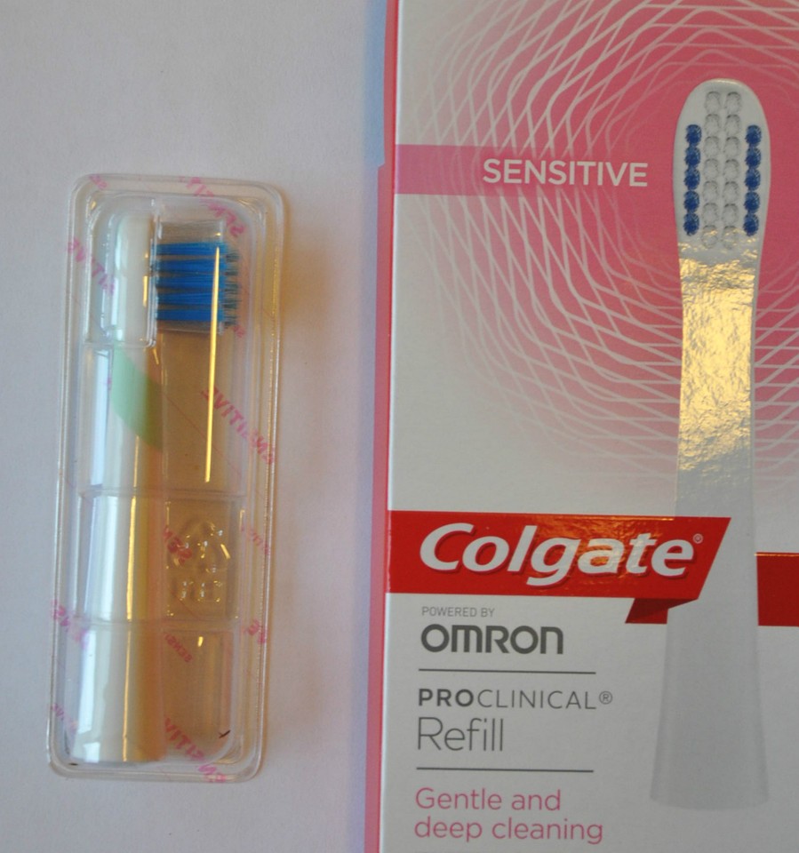 Colgate Omron Proclinical Heads Deep Clean/ Triple Action/ Sensitive ...