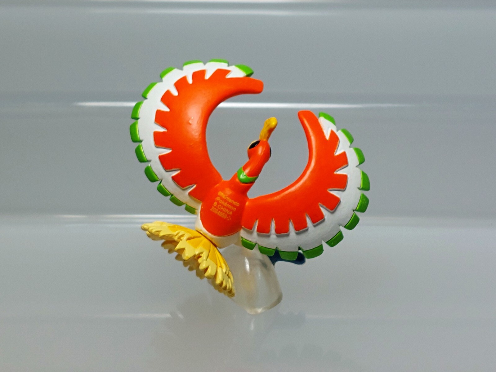 Ho-oh Houou Pokemon Clipping Figure Collection Bandai 2010 Toy Japan ...