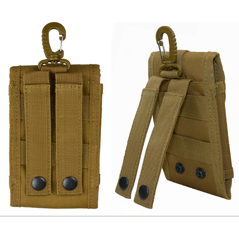 Tactical Molle Cell Phone Waist Pack Pouch Belt Pack Bags Holster Case ...
