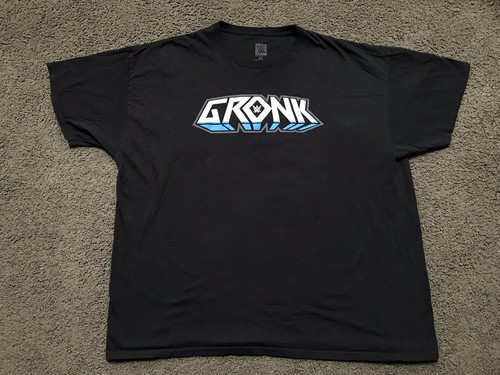 WWE Rob Gronkowski “Gronk” T Shirt XXL 2XL Vintage WWF Black Patriots ...
