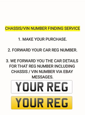 Vin Number From Registration Finder Service Reg to VIN V5 C V62 DVLA ...