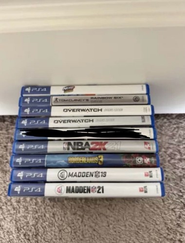 PlayStation 4 Game Lot Bundle Of 8 Games | eBay