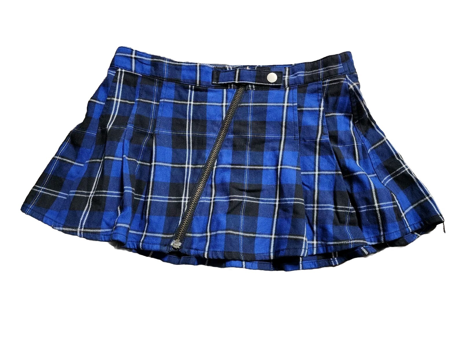 Vintage Y2K Tommy Juniors 7 Blue Plaid School Girl Mini Skirt | eBay
