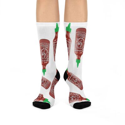 Sriracha Sauce Cushioned Crew Socks | eBay