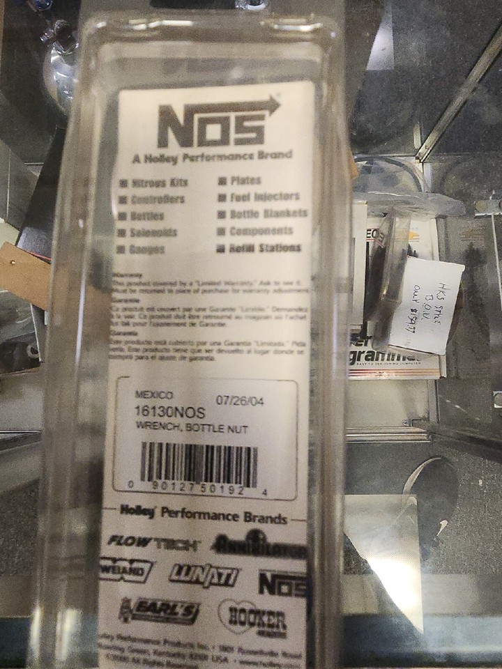 NOS p/n 16130 Nitrous Bottle nut wrench New in original package | eBay