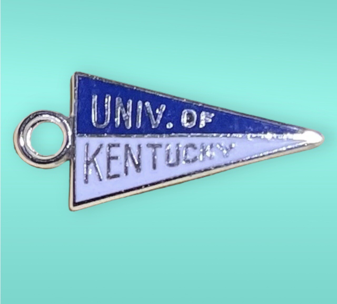 Vintage 1940's University of Kentucky Wildcats Enamel Silver Toned ...