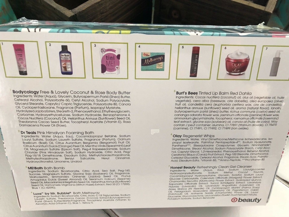 Target Spring Beauty Box 2018 - TREAT YOURSELF - Brand New & Sealed - 7 ...