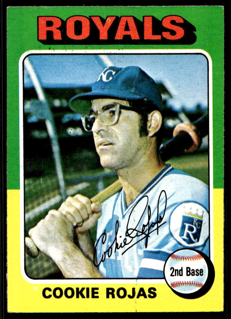 Cookie Rojas 1975 Topps 169 Kansas City Royals Baseball Card | eBay