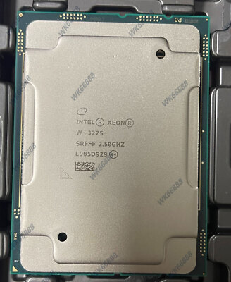 Intel Xeon W-3275 QS 28 Core 56T 2.5GHz 205W 38.5MB LGA3647 server CPU ...