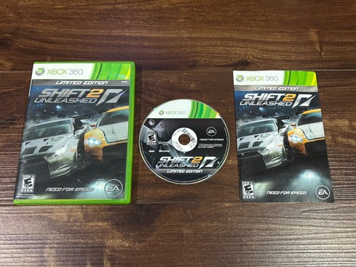 Shift 2 Unleashed Limited Edition Complete w/ Case Manual XBOX 360 ...