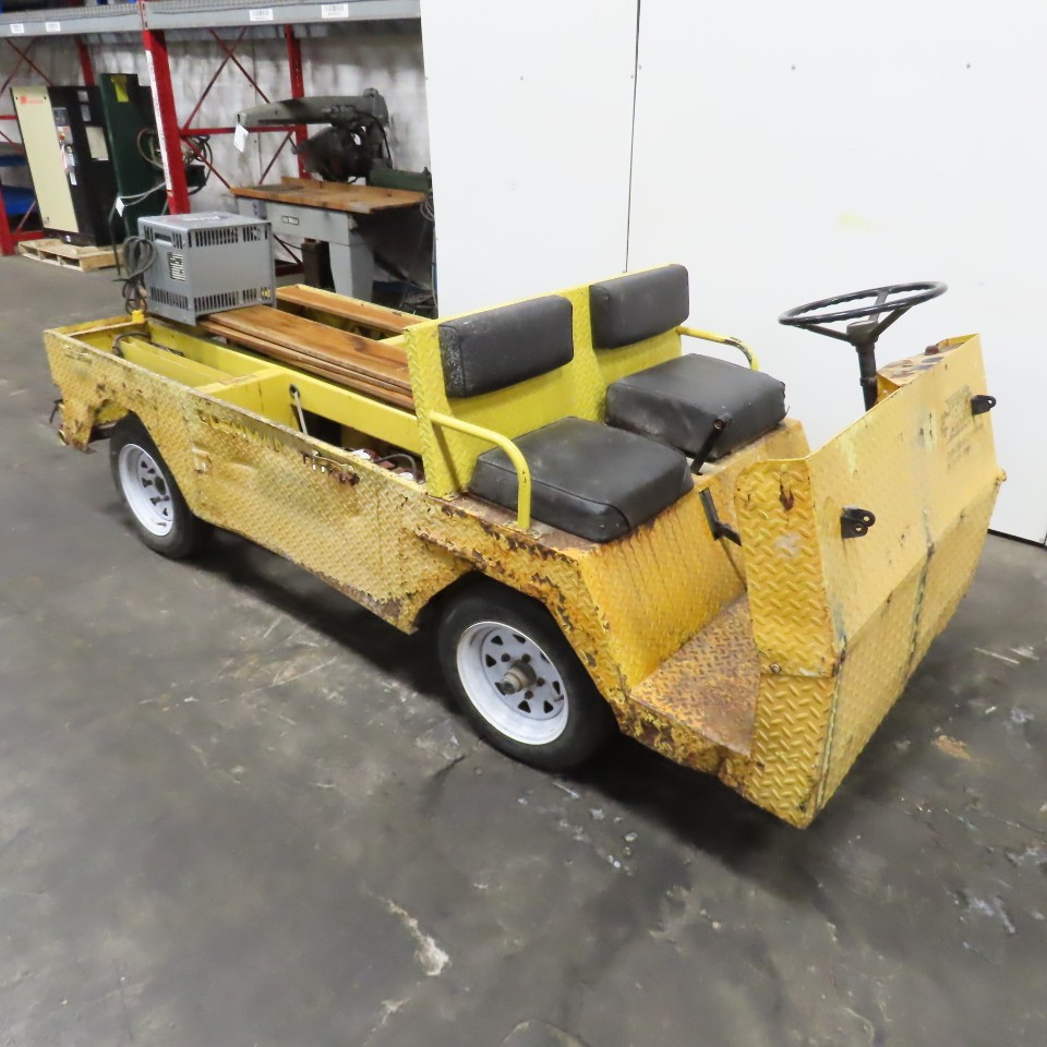 Cushman 36V 2 Person Burden Carrier Utility Cart 3000 Lb. Cap. No ...