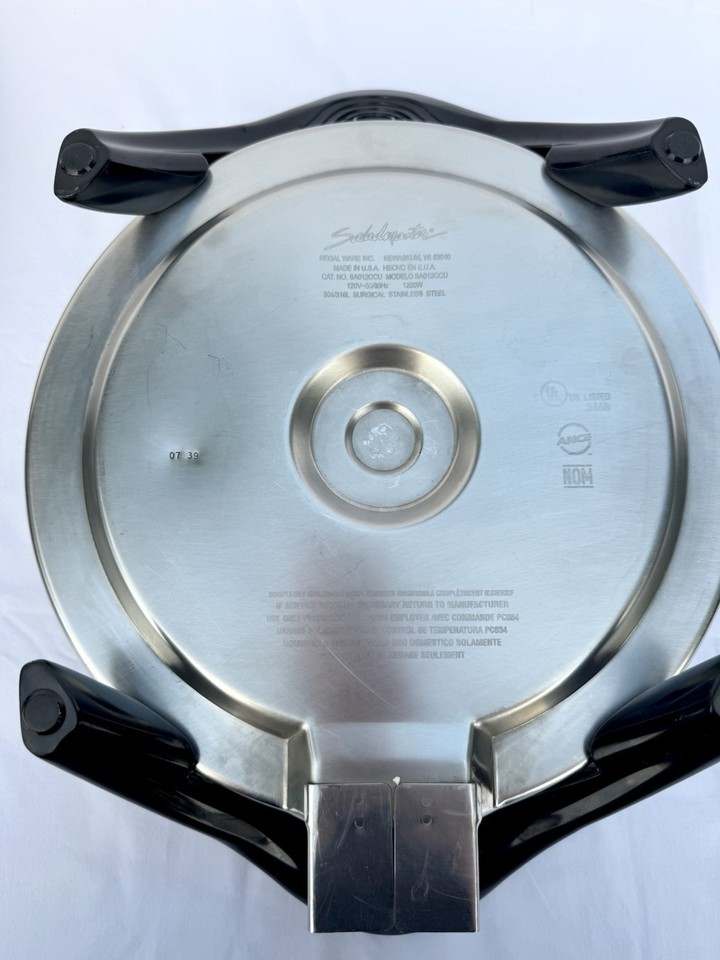 Saladmaster Waterless Cookware Set 316L Stainless Steel Skillet ...