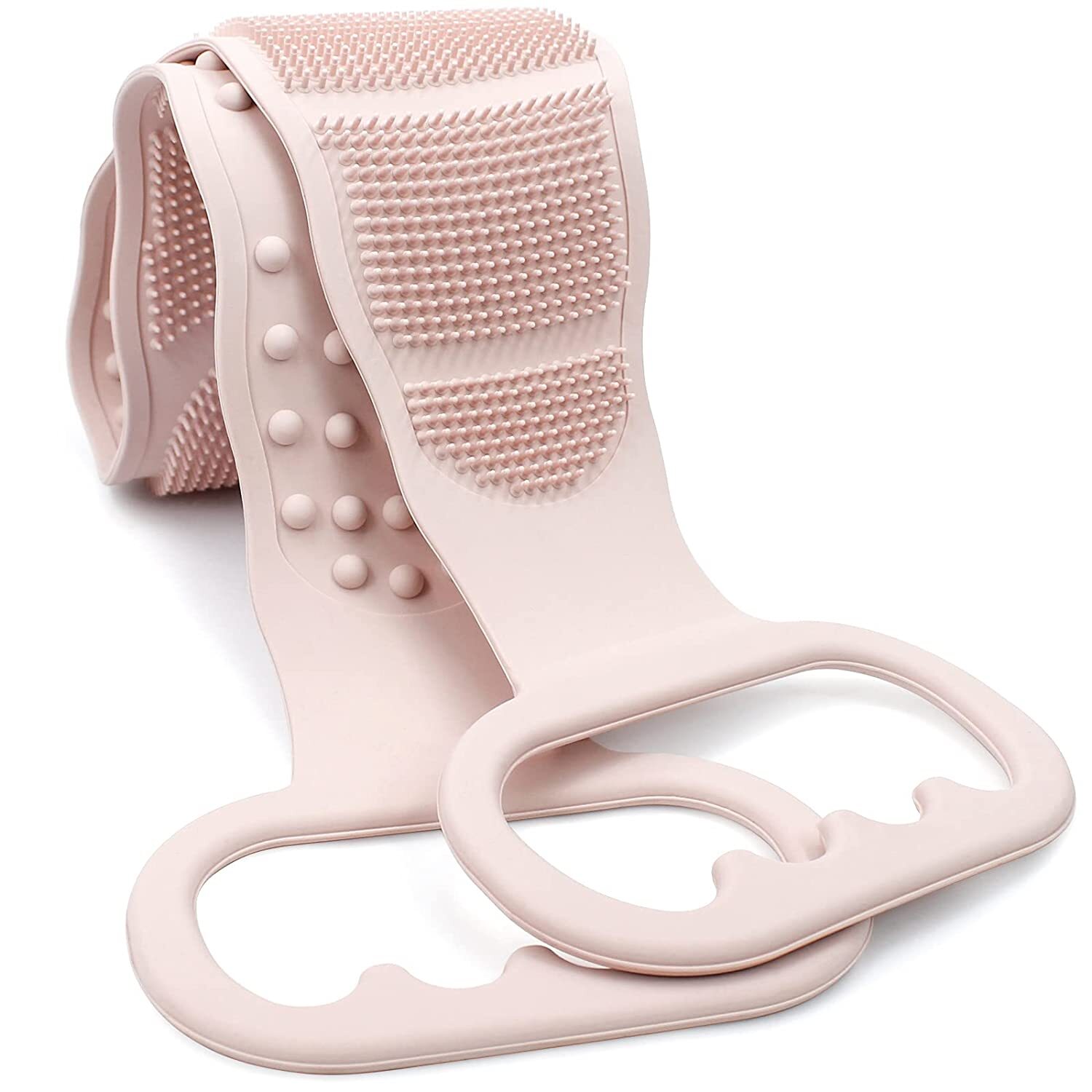 Ksang Exfoliating Back Scrubber, Back Scrubber Strap For Shower ...