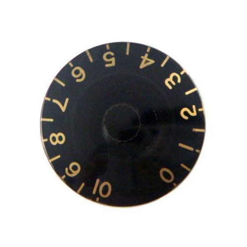 4x Volume Control Knob Acrylic Knobs w/ Golden Number for SG LP Guitar ...